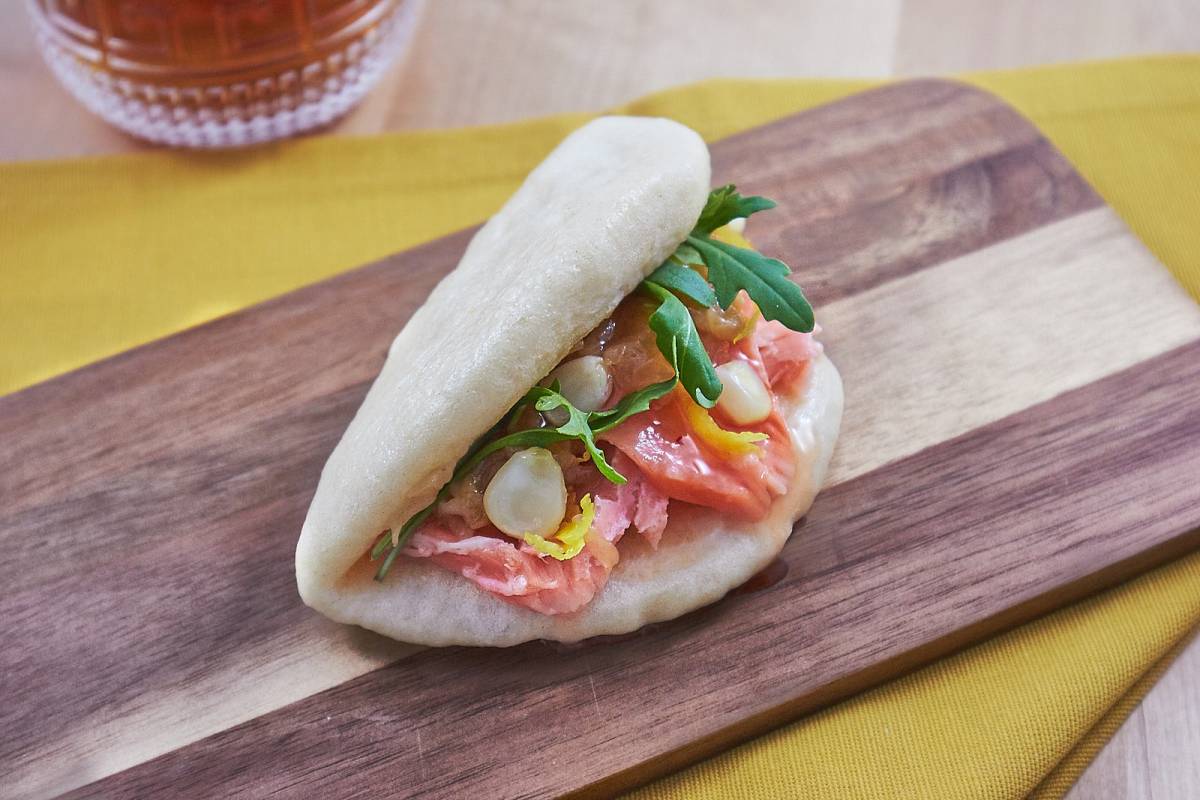 Bao Buns de Salmón y Choclo a Baja Temperatura – Recetas|Batch cooking ...